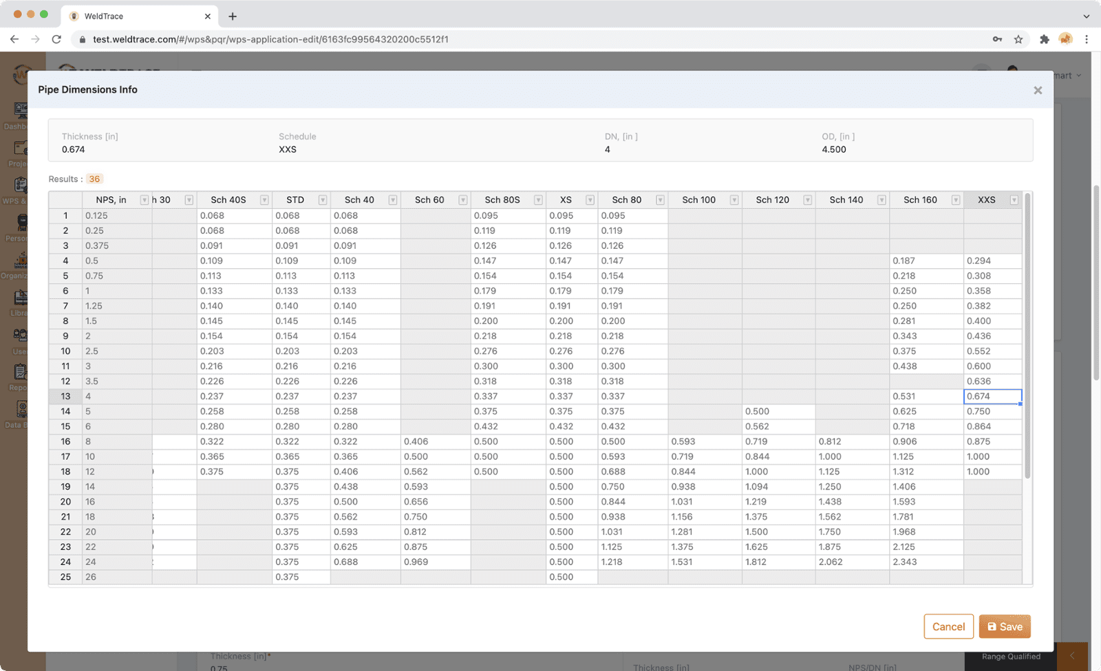 Creating welding procedures with WeldTrace